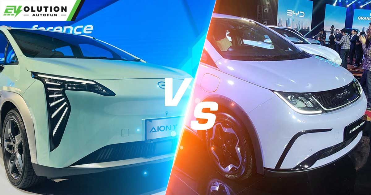 GAC Aion Y Plus vs BYD Dolphin, Selisih Rp10 Juta Siapa MPV Listrik China yang Lebih Menarik ...