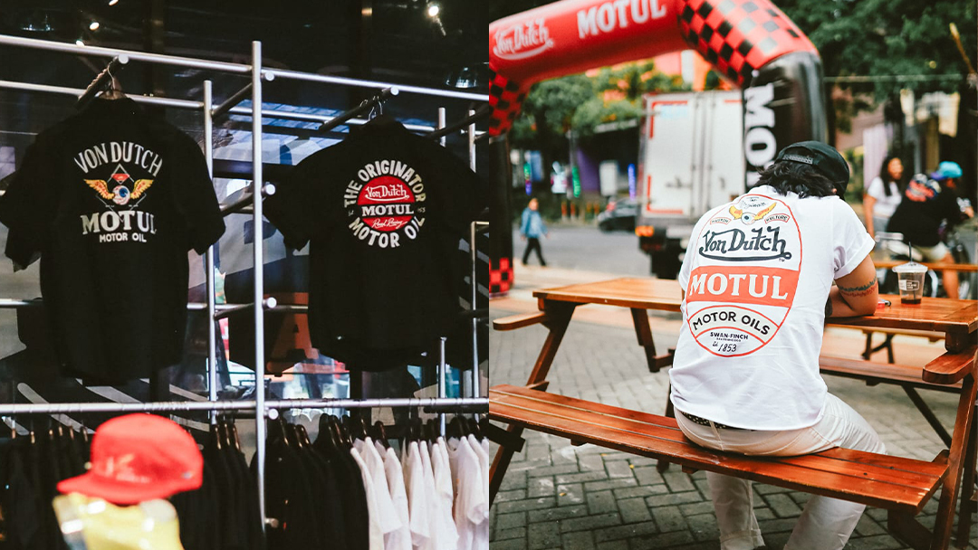 Motul dan Von Dutch Kolaborasi Bikin Produk Fashion